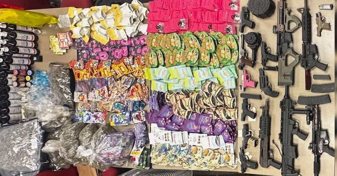 Dallas police seize drugs and firearms in major crime reduction ...