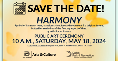Dallas celebrates unveiling of public art installation 'Harmony ...