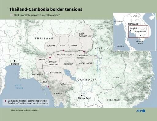 Cambodia says Thailand launches air strikes after ASEAN meet on border ...