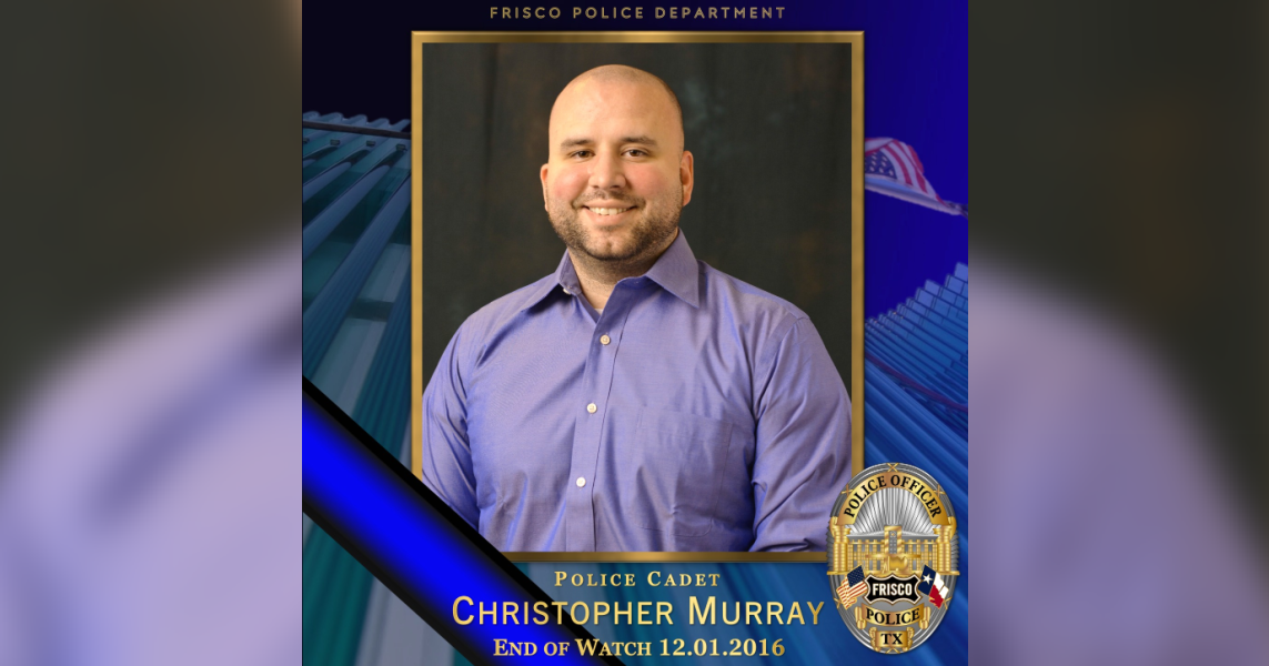 Frisco Police Department honors late cadet Chris Murray | North Texas ...