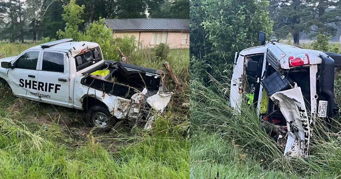 Trinity County deputy injured in single-vehicle crash while on duty ...