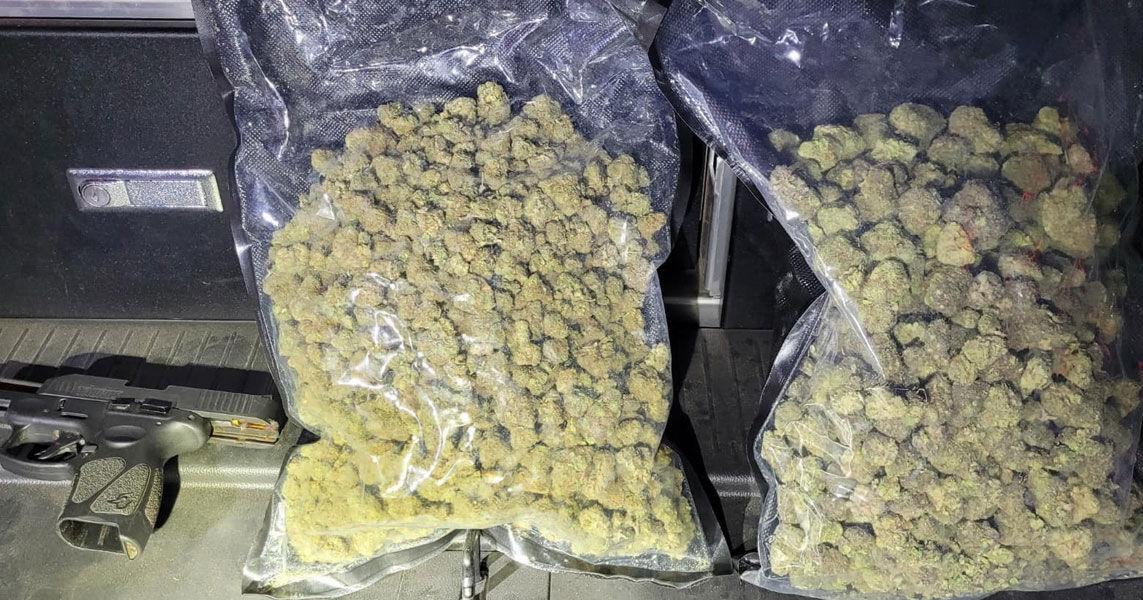 Texas DPS Troopers seize marijuana and firearm during traffic stop in ...