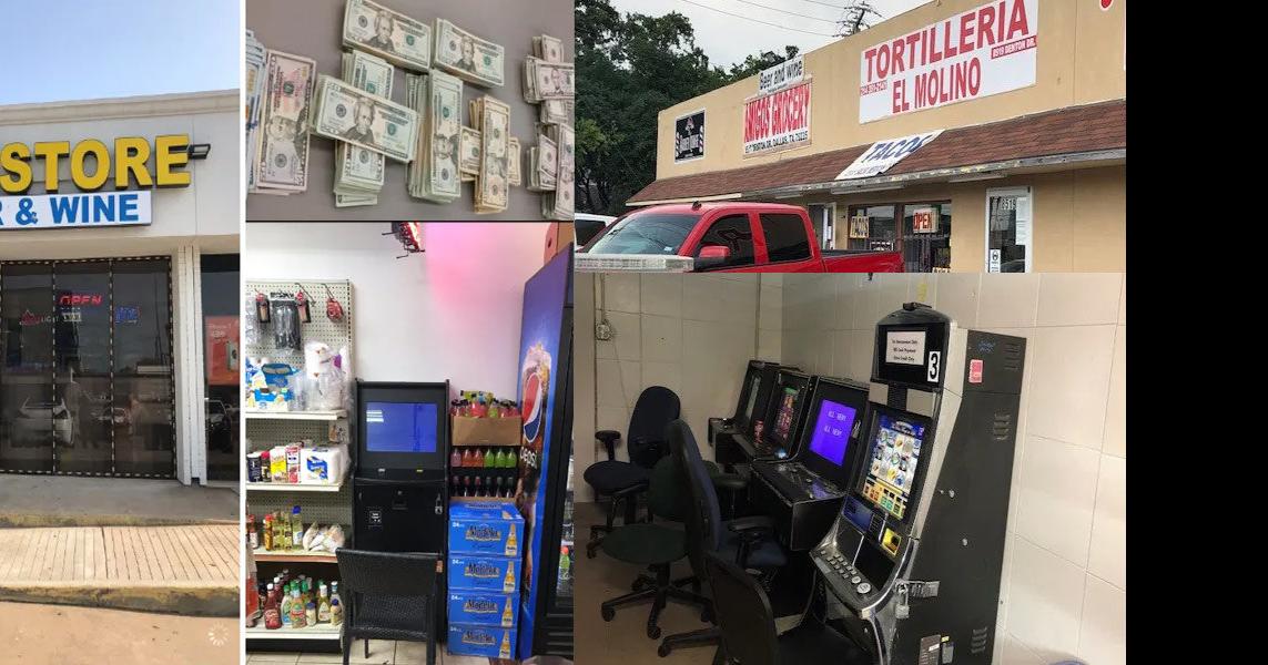 Dallas PD Vice Unit seized nine illegal gambling machines during ...