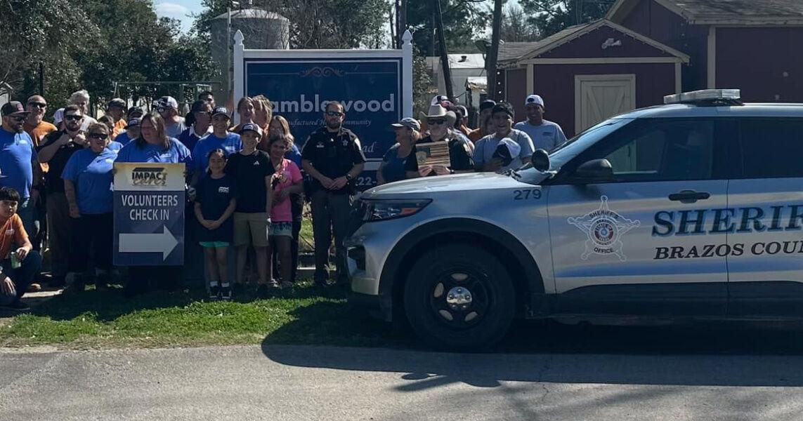 Deputies join Impact Cares for community service in Brazos County ...
