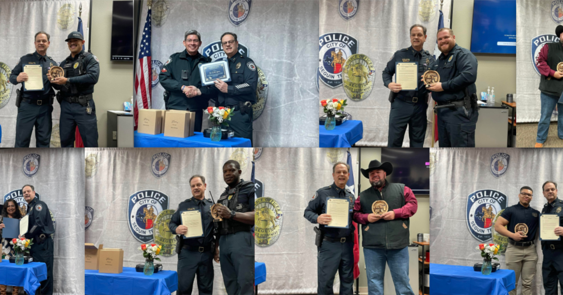 Seguin Police Department honors outstanding employees at annual awards ...