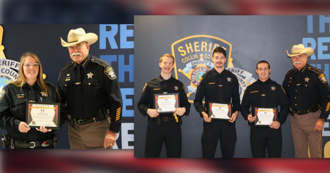 Collin County officers honored for lifesaving actions | North Texas ...