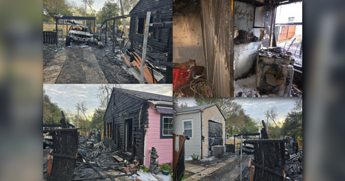 Shed fire in Temple causes damage to two homes | Central Texas ...