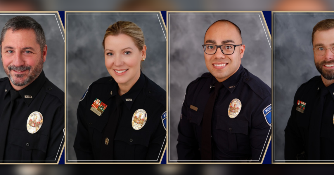 Weatherford Police Department promotes four officers to sergeant in ...