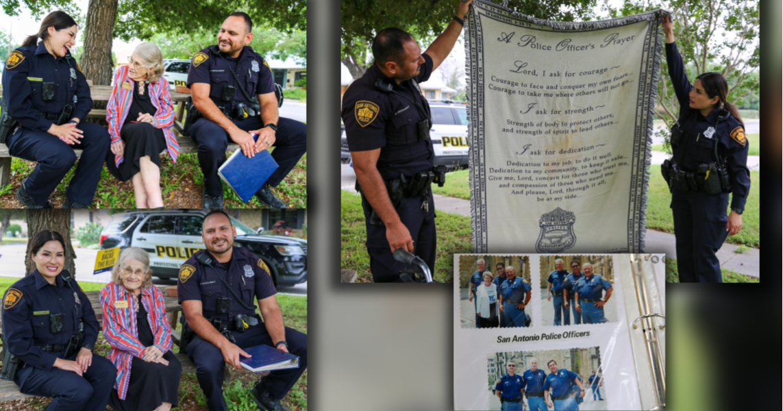 93 year old San Antonio resident has made a name for herself: SAPD ...