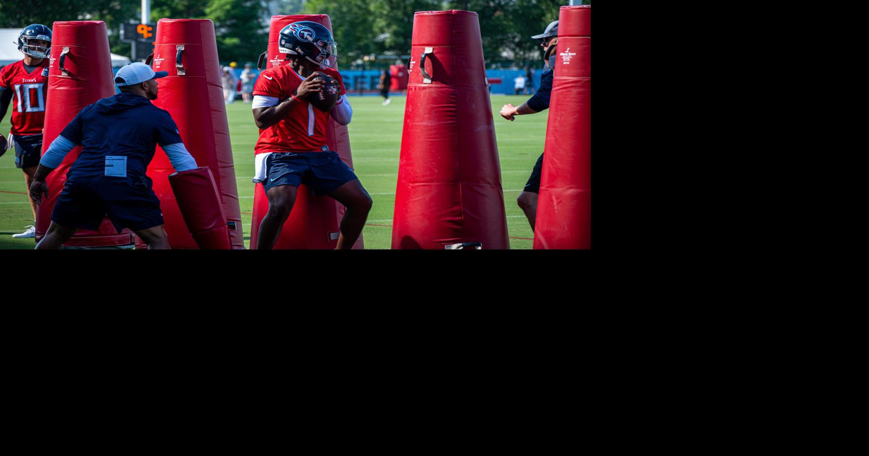 Titans' Callahan preaching footwork, timing to Cam Ward | Football ...