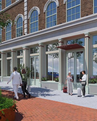 Bomb-damaged building rehab project set to start | Development ...