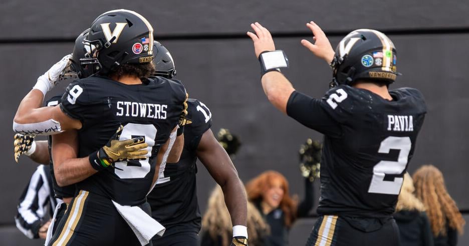 A scary thought: Vanderbilt All-American tight end Eli Stowers still ...