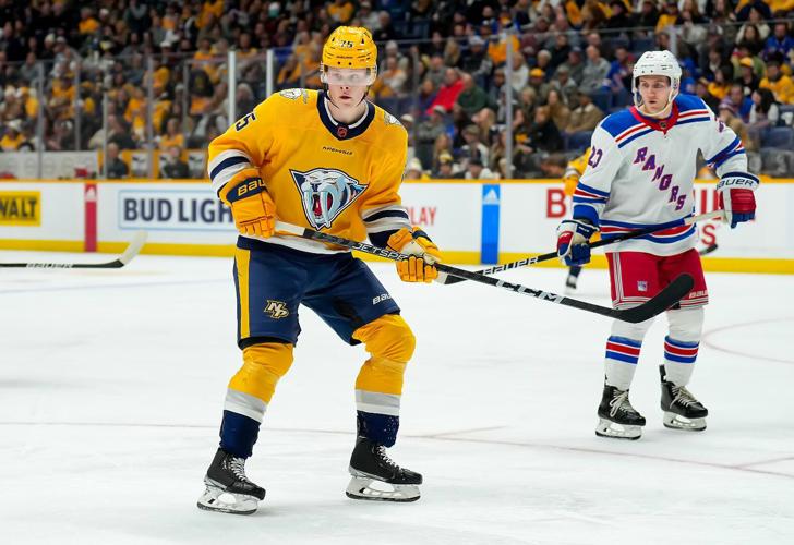 Parssinen has instant impact in Preds debut | Nashville Predators ...