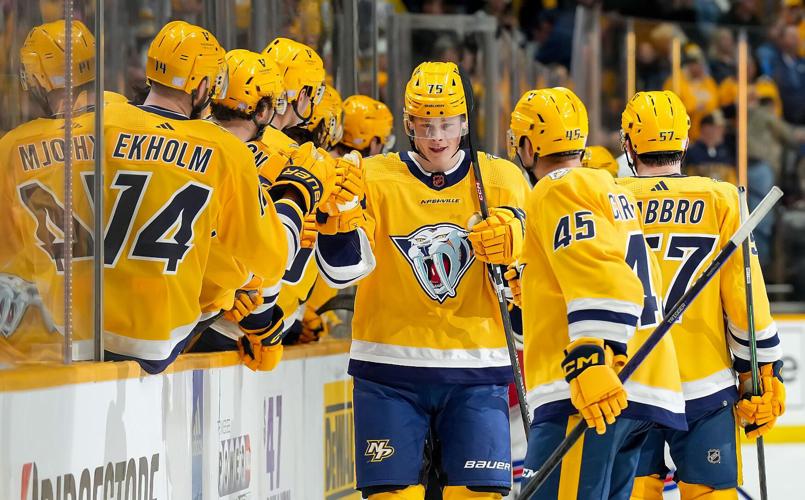 Parssinen has instant impact in Preds debut | Nashville Predators ...