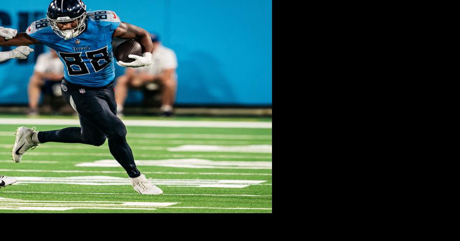 Titans undrafted TE Martin-Robinson pushing toward roster spot ...