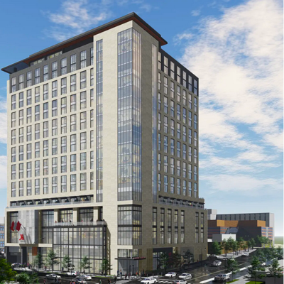 New image released for proposed Marriott hotel | Development ...