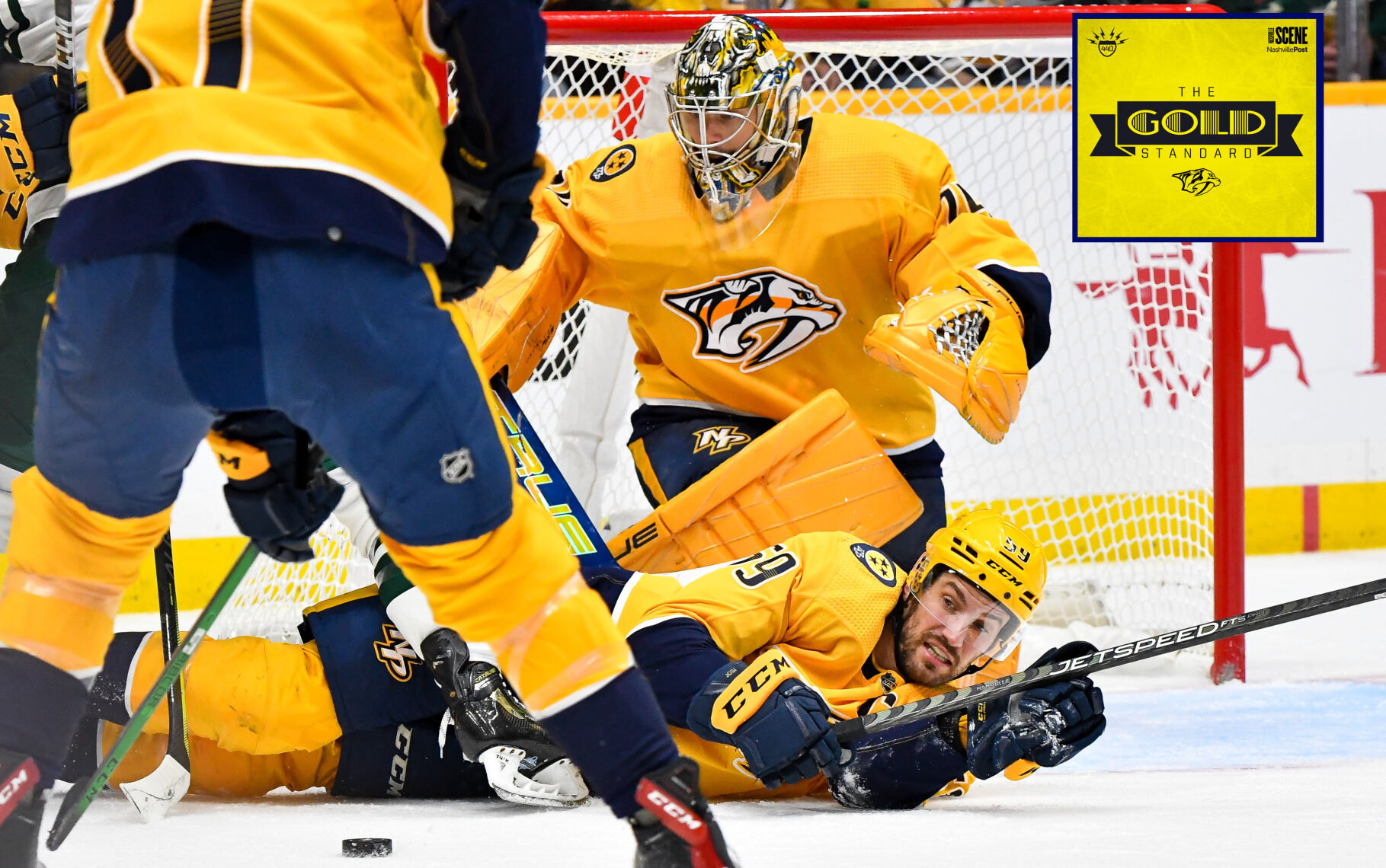 The Gold Standard : Preds — best goaltending in the NHL? | Nashville ...