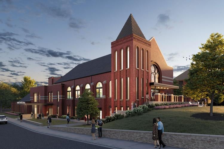 Image released for storm-damaged church building project | Development ...