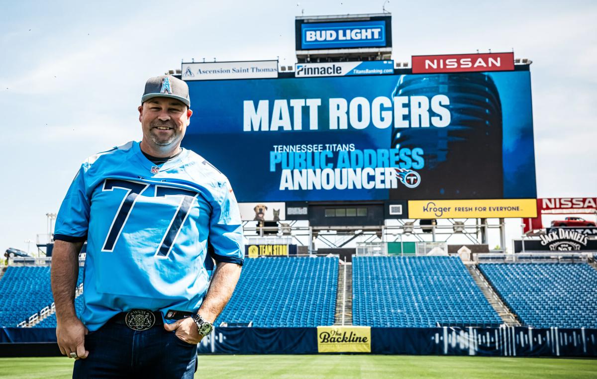 Titans name Spring Hill's Matt Rogers next PA announcer | Titans ...