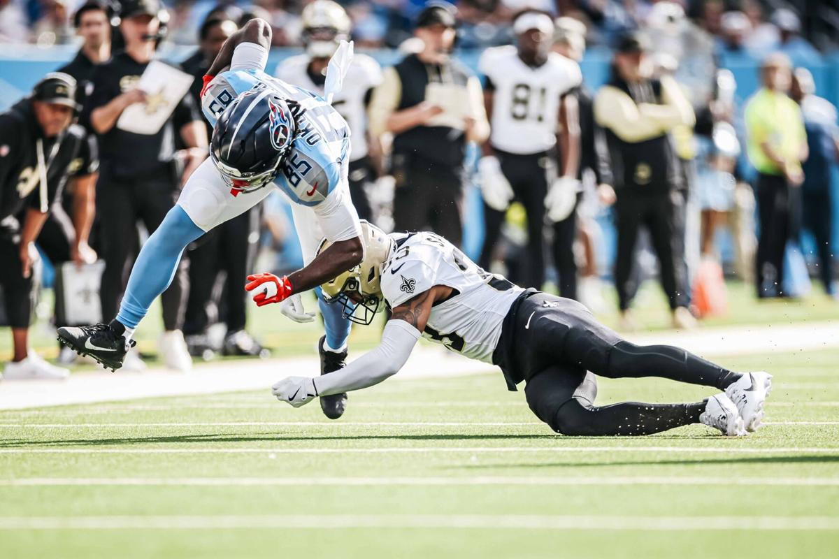 Titans' offensive surge continues in loss to Saints | Sports ...