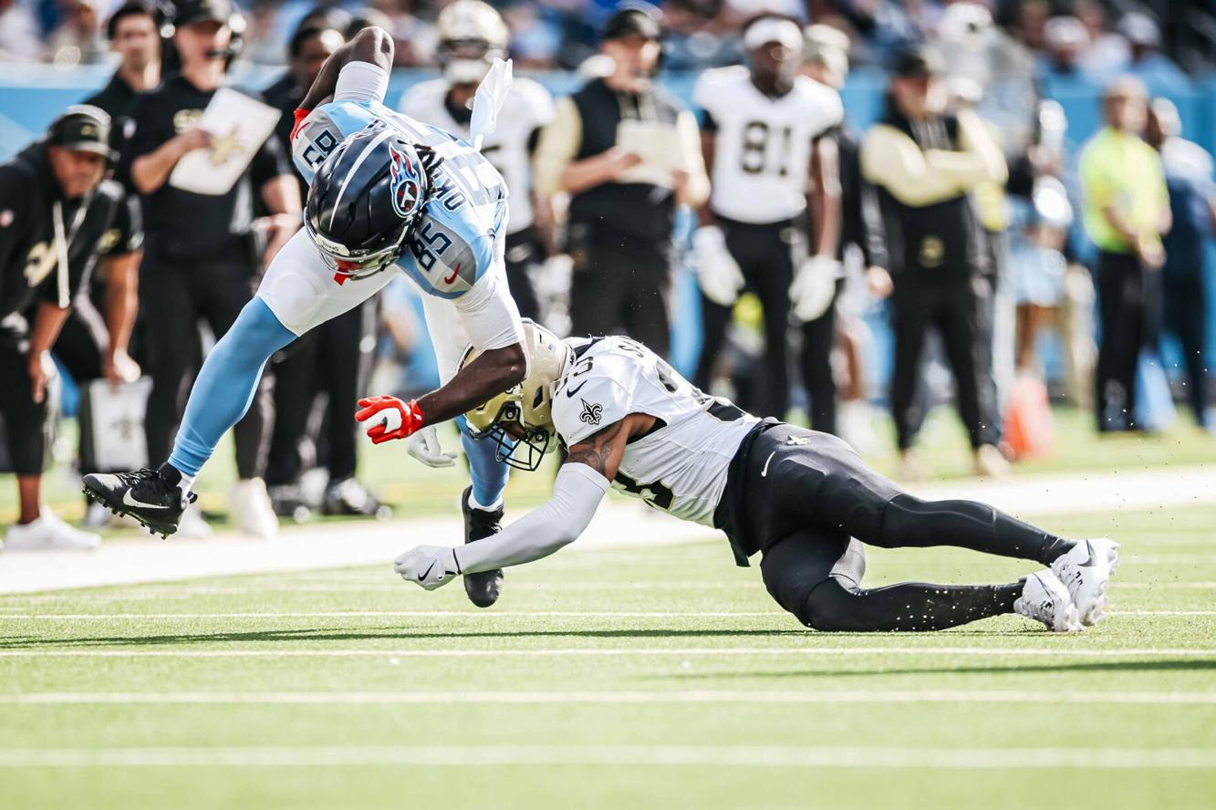 Titans' offensive surge continues in loss to Saints | Sports ...