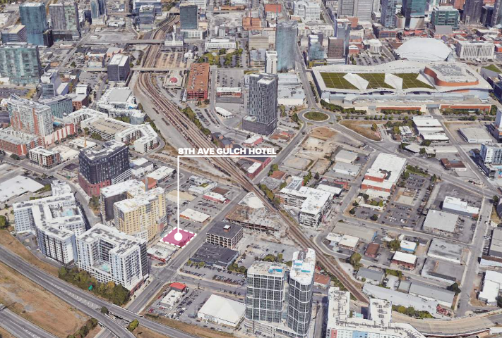Images released for hotel building eyed for Gulch | Development ...