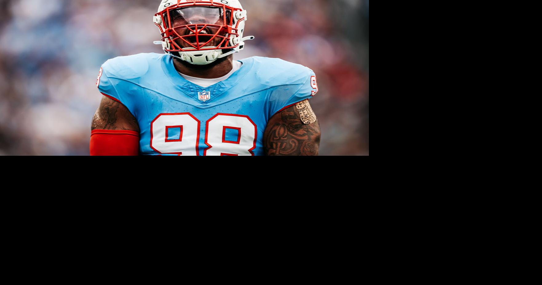 Titans' front seven roars to life, delivers six sacks | Football ...