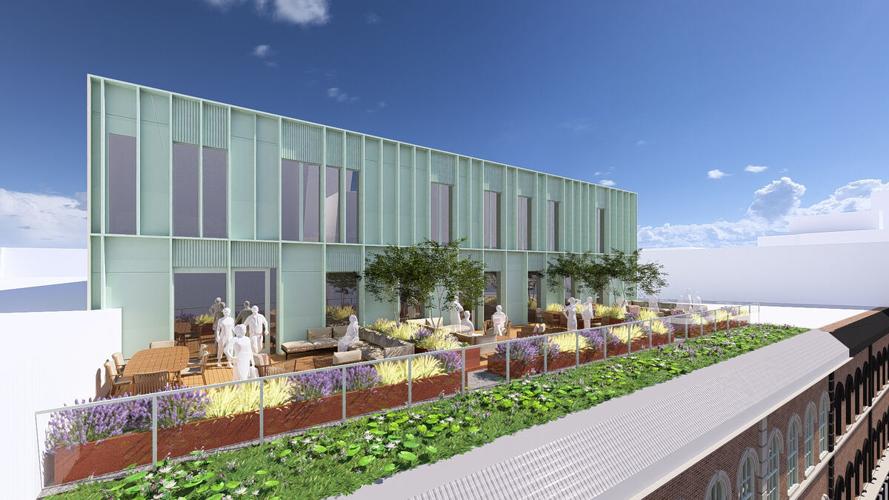 Bomb-damaged building rehab project set to start | Development ...