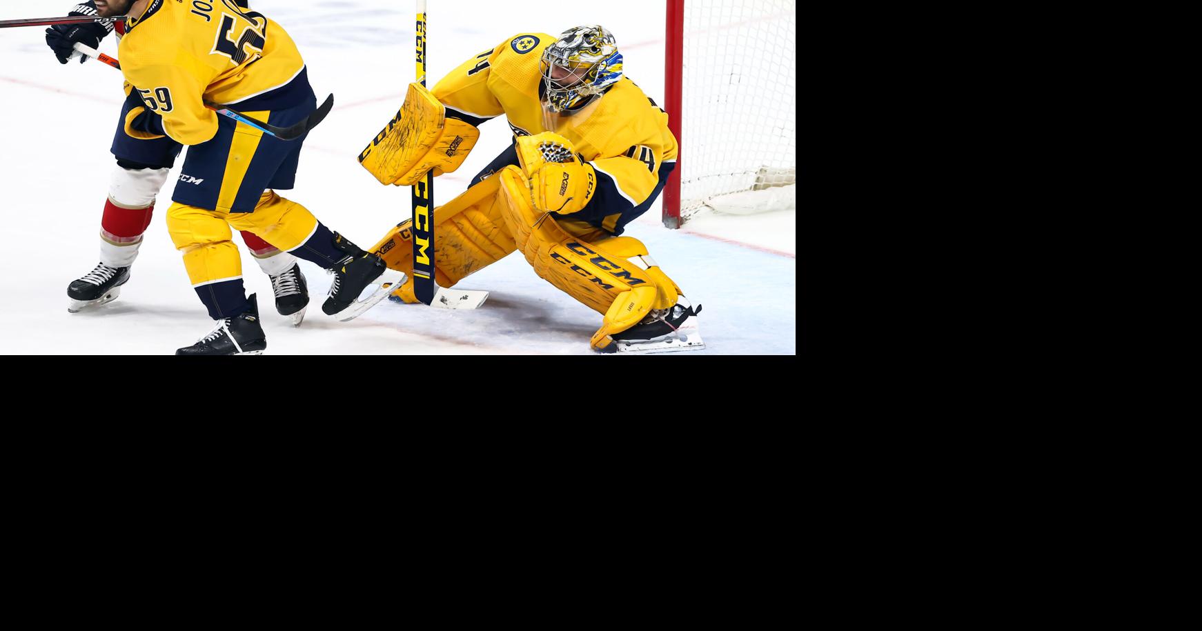 Predators' 18-game point streak ends in 8-4 loss to Arizona | Hockey ...