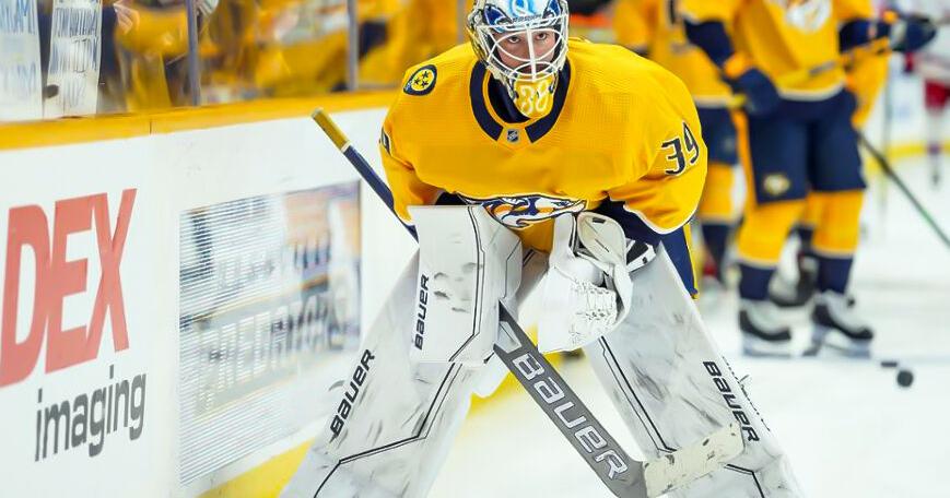 Preds should turn to Connor Ingram, not David Rittich, if Saros misses ...