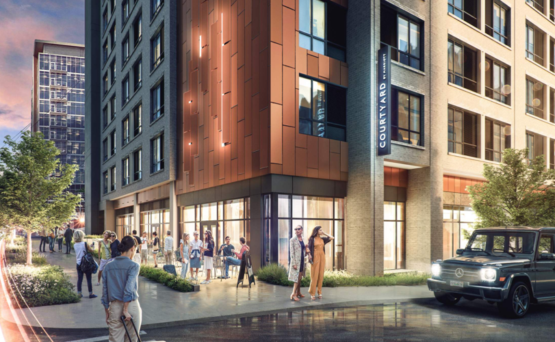 Images released for hotel building eyed for Gulch | Development ...