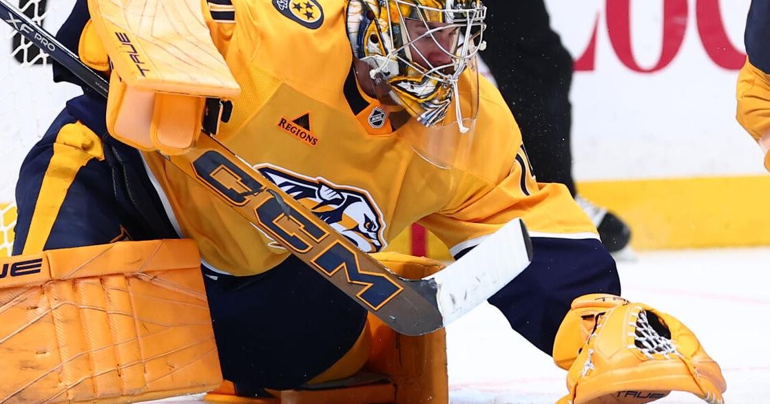 Finland may bench Predators' Saros after opening-game struggles ...