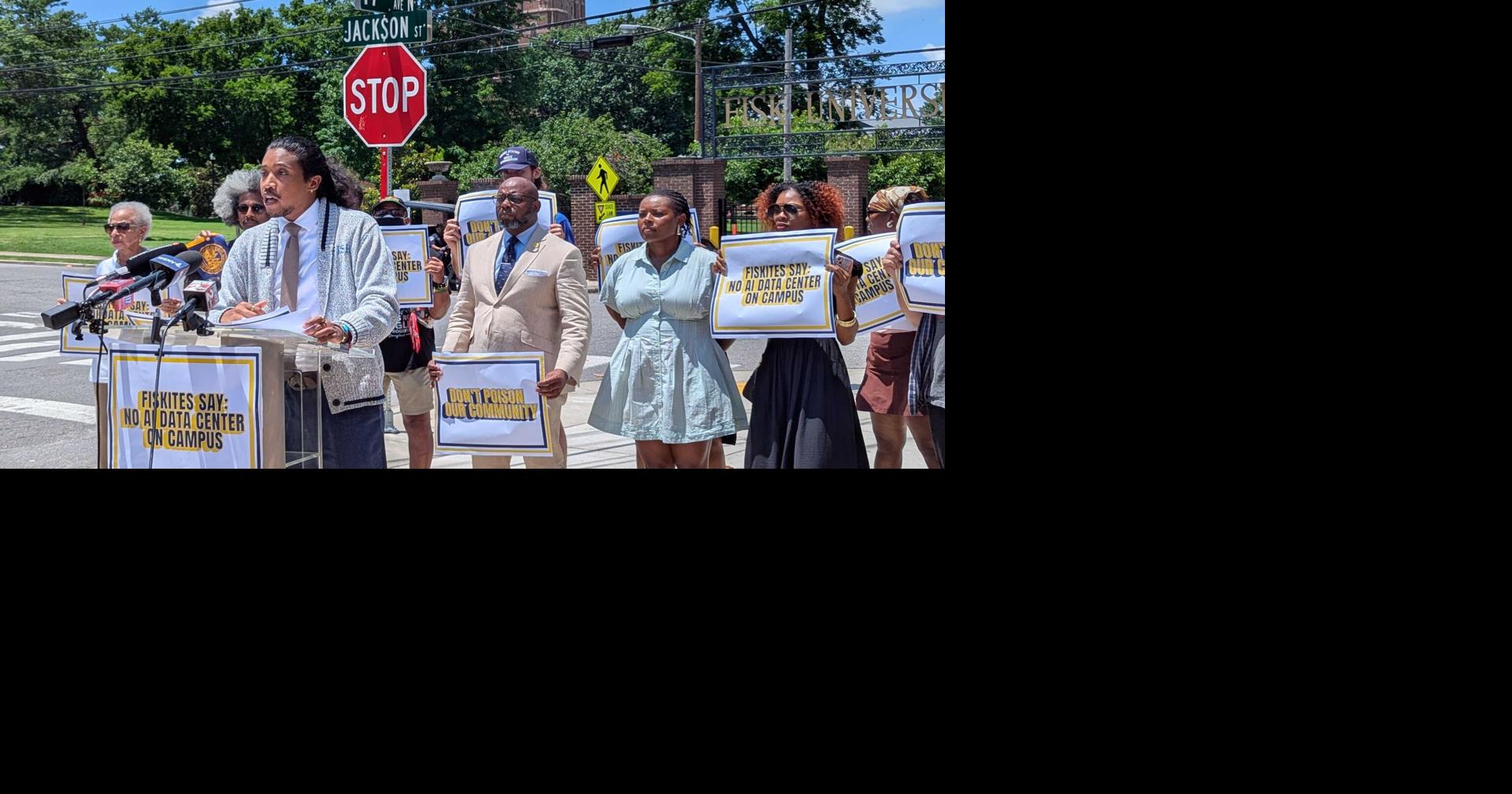Prominent Fisk University Alumni Protest Data Center Plan | Pith in the ...