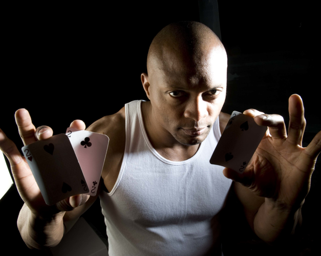 Eddie George and Dr. jeff obafemi carr in Topdog/Underdog | Nashville ...