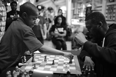 Photo of the Week: GZA Plays Speed Chess at Bastion | Nashville Cream ...