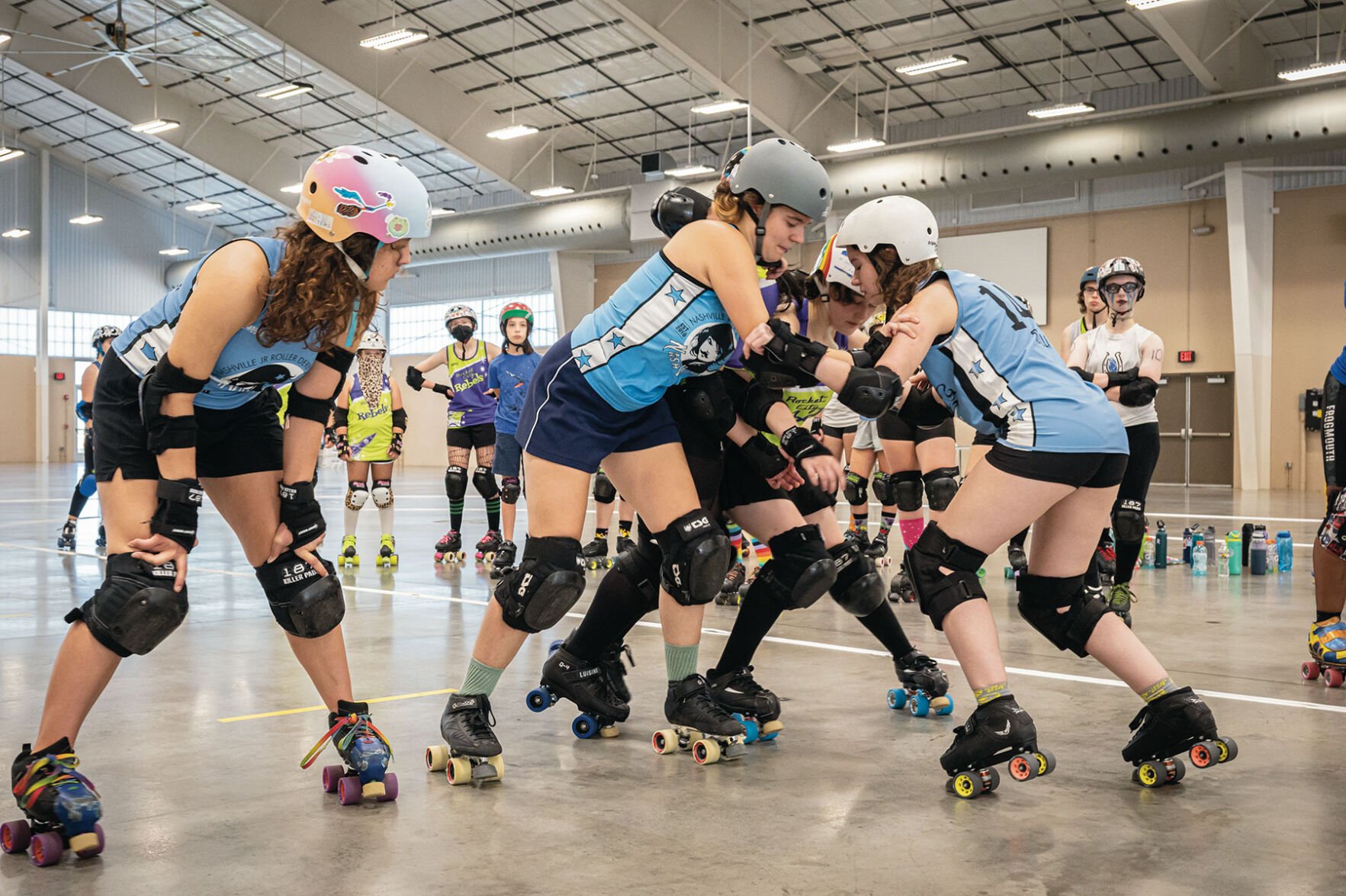 Roll Models: The Fierce Youngsters of Nashville Junior Roller Derby ...