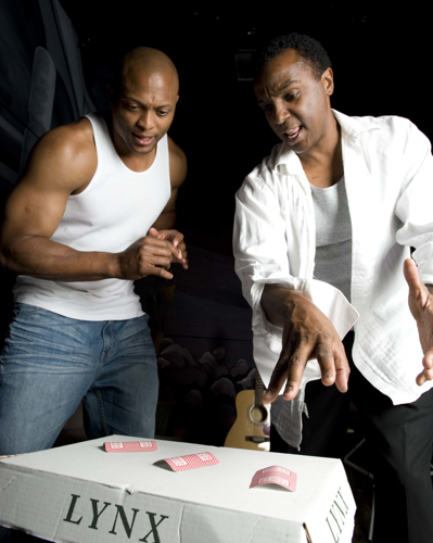 Eddie George and Dr. jeff obafemi carr in Topdog/Underdog | Nashville ...