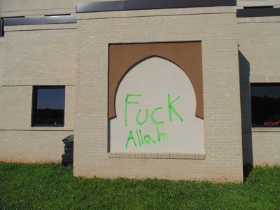Vandals Spray-Paint, Leave Bacon at Islamic Center of Murfreesboro ...
