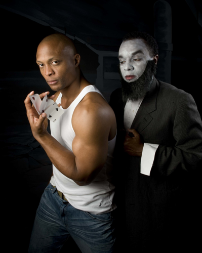 Eddie George and Dr. jeff obafemi carr in Topdog/Underdog | Nashville ...