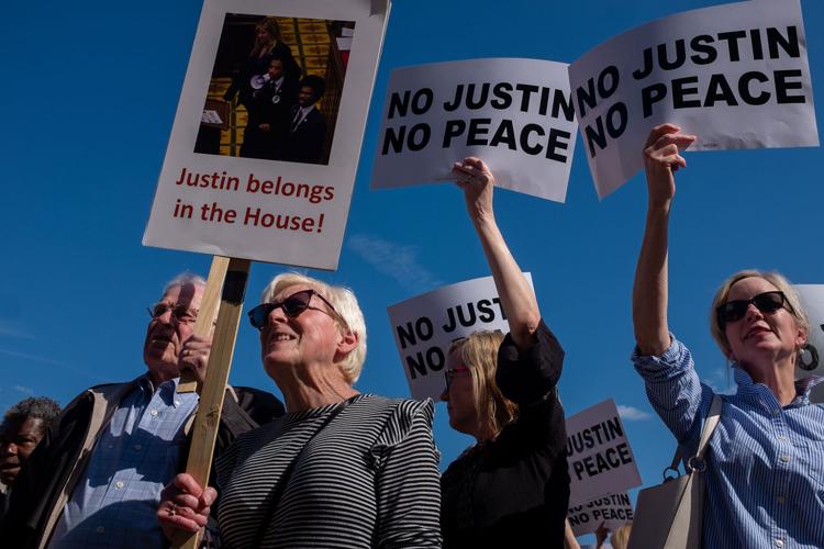 Slideshow: Justin Jones' Reinstatement, 4/10/23 | Slideshows | News ...