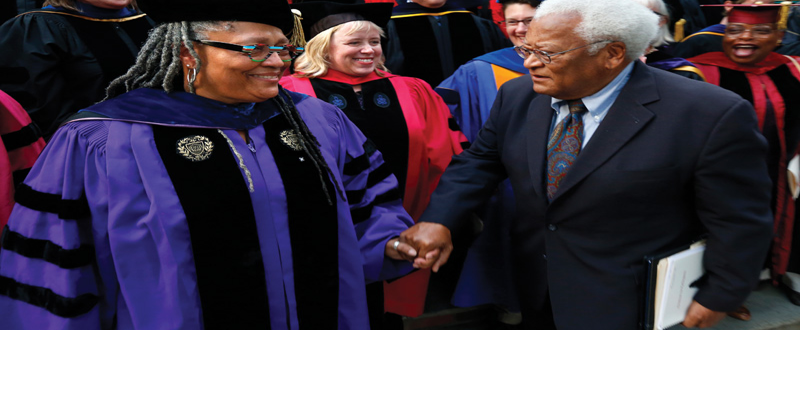 The Rev. Emilie Townes, the new dean of Vanderbilt Divinity School, is ...