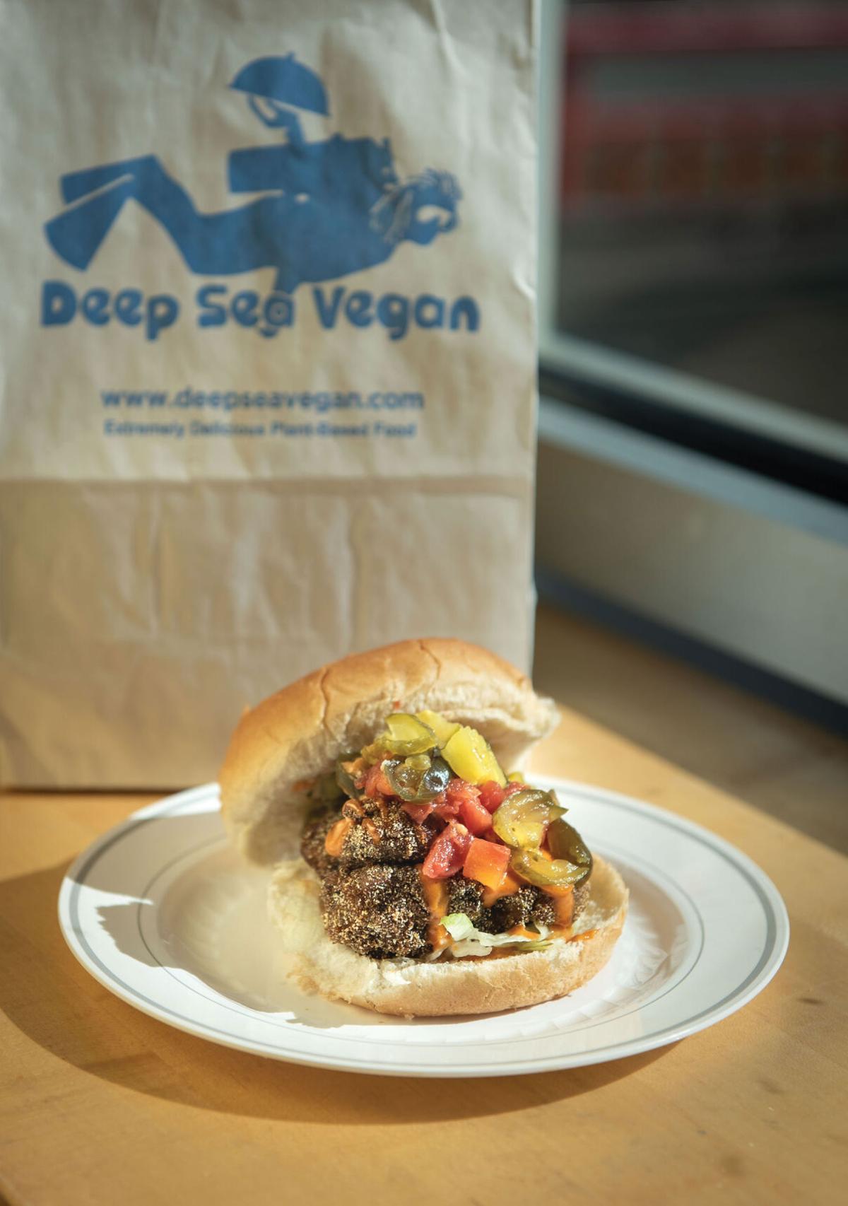 Veg Out: Deep Sea Vegan — Deep Sea Fish Sandwich | Veg Out ...