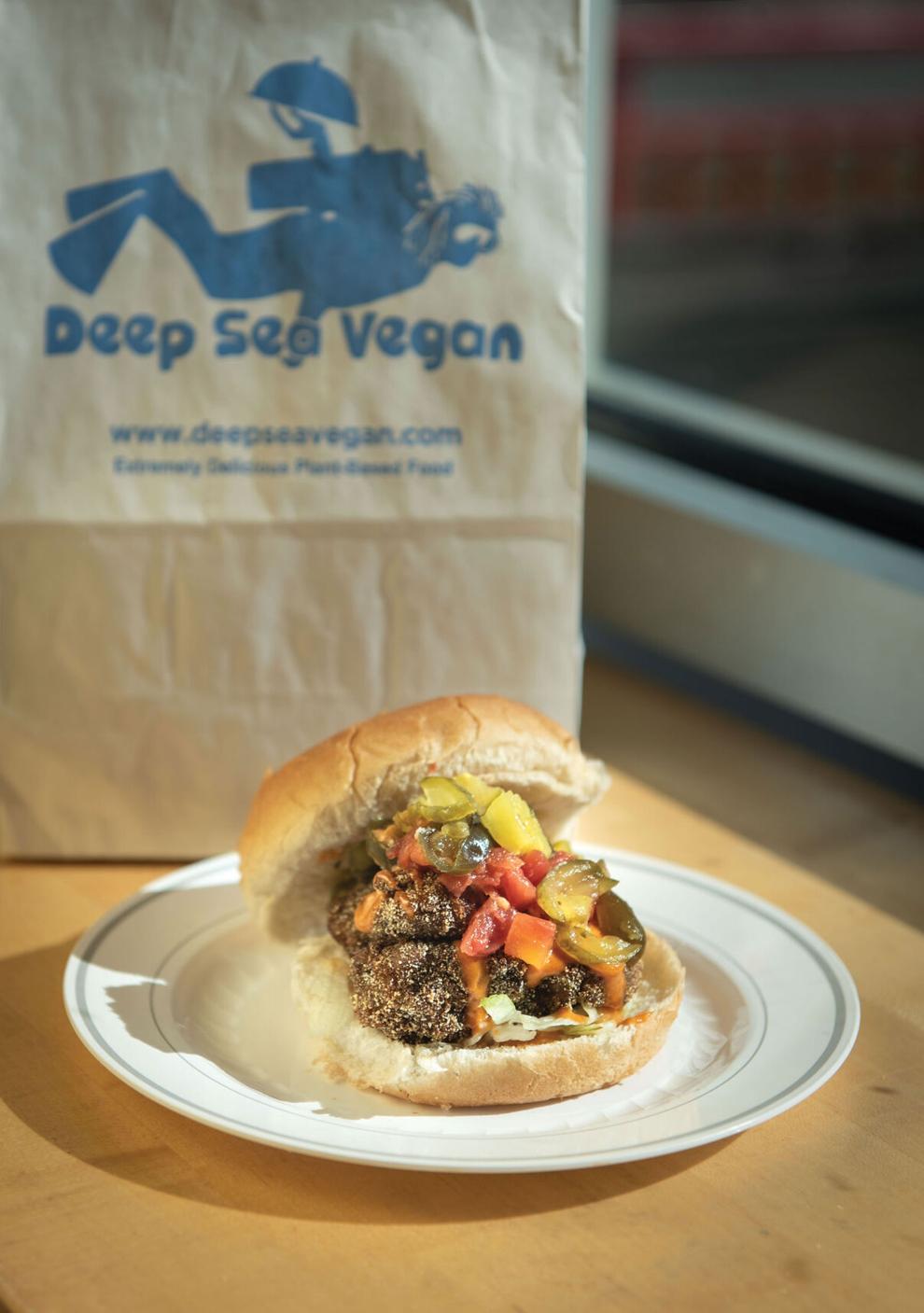 Veg Out: Deep Sea Vegan — Deep Sea Fish Sandwich | Veg Out ...