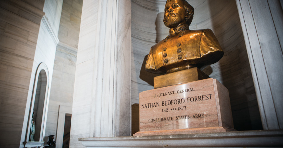 State Will Move Nathan Bedford Forrest Bust From Capitol | Pith in the ...