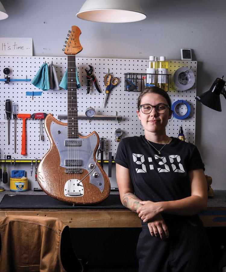 Gearing Up: Mariah Schneider Building Guitars | Features ...