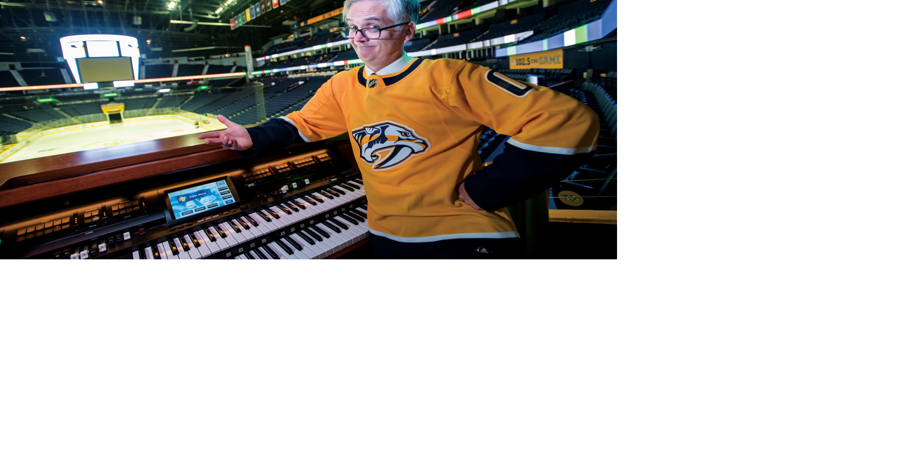 Catching Up With Preds and Sounds Organ Virtuoso Krazy Kyle Hankins ...