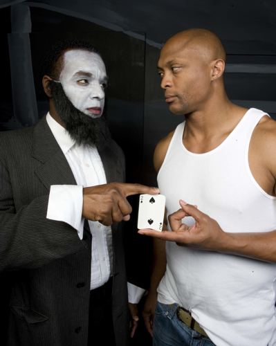 Eddie George and Dr. jeff obafemi carr in Topdog/Underdog | Nashville ...