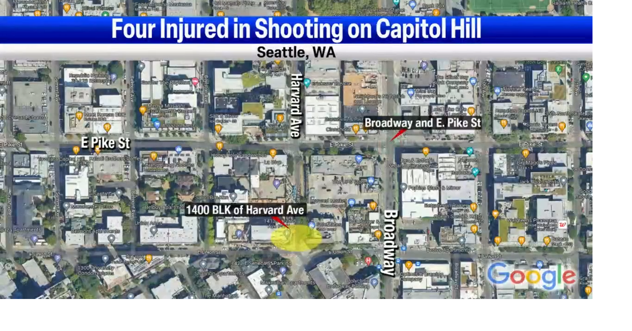 4 injured in shooting at illegal street racing event overnight in Capitol Hill | News ...