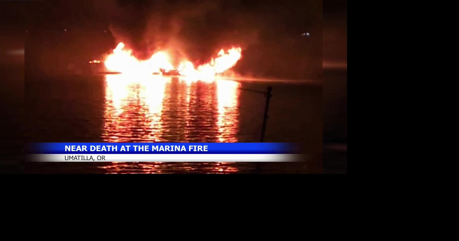 Woman wakes up surrounded by flames in Umatilla Marina fire | News ...