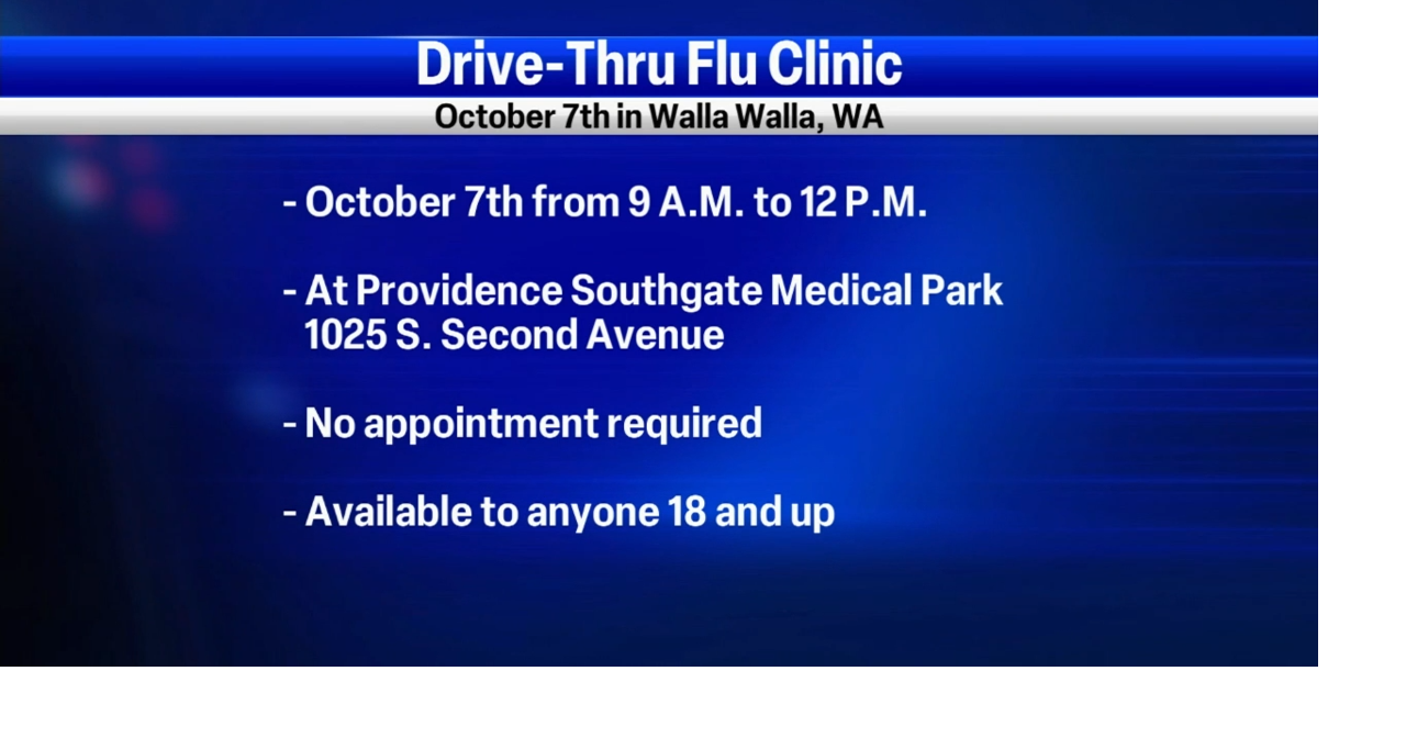 Drive-through flu shot clinic set for Walla Walla | News | nbcrightnow.com